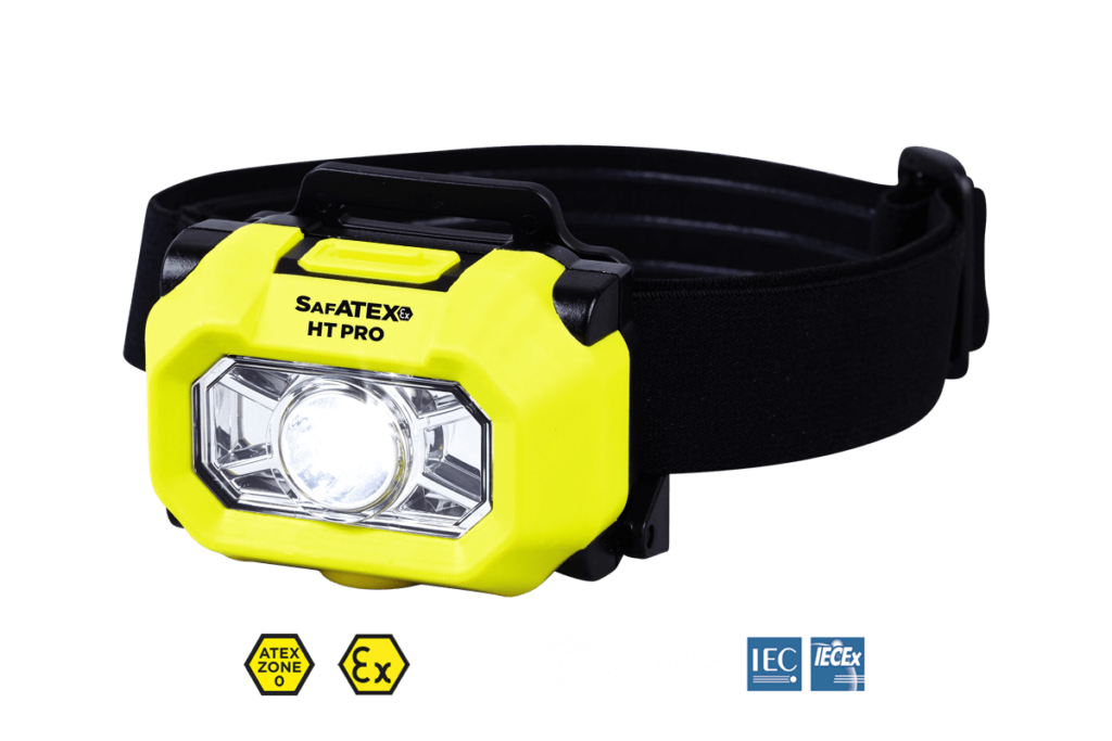 SafATEX Sigma HT Pro – Battery-Powered, ATEX Zone 0 Gas Compliant Head ...